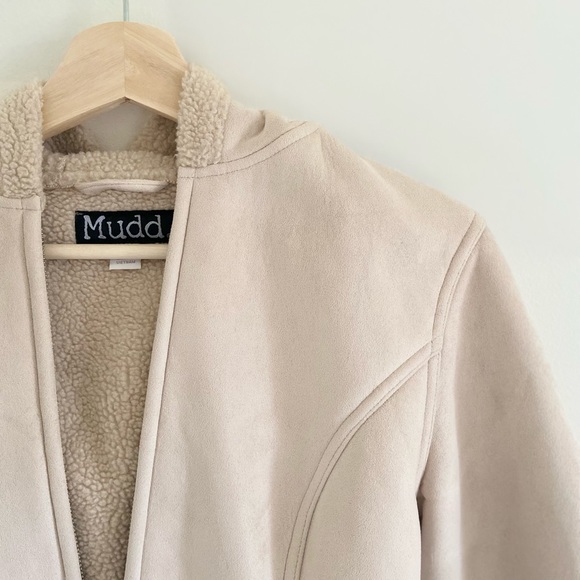 Mudd | Jackets & Coats | Vintage Mudd Nude Faux Fur Lined Hooded Coat ...